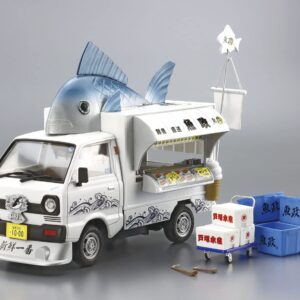 Aoshima 1/24 Mobile Sales Series No.1 Fishmonger Plastic Model