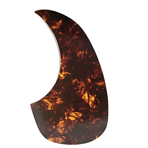 Tortoise Design Acoustic Pickguard Dreadnought WD Music Products Replacement (Dark Marble)