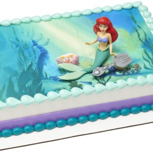 DecoSet® Disney Princess Ariel Colors of the Cake Topper - 2-Piece cake decoration