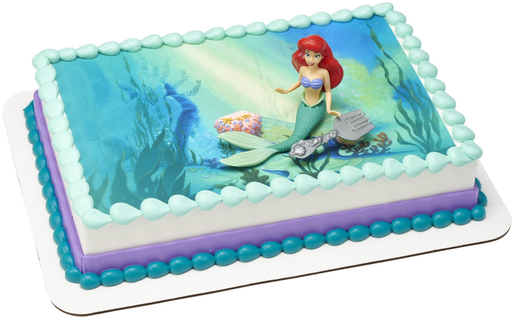 DecoSet® Disney Princess Ariel Colors of the Cake Topper - 2-Piece cake decoration