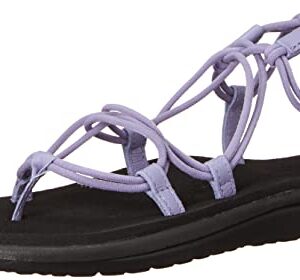 Teva Women's Voya Infinity Sandal, Purple Impression, 7