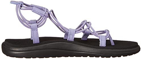 Teva Women's Voya Infinity Sandal, Purple Impression, 7