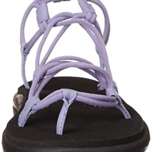 Teva Women's Voya Infinity Sandal, Purple Impression, 7