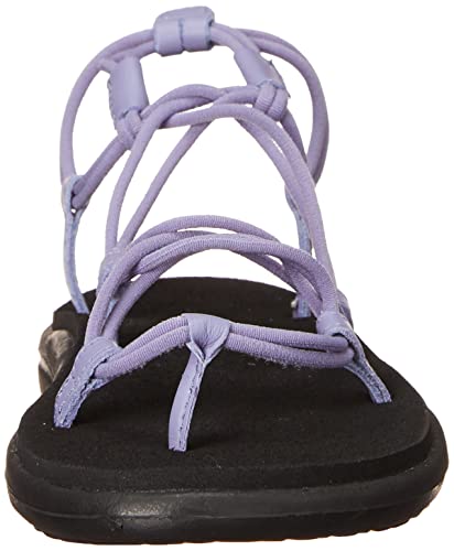 Teva Women's Voya Infinity Sandal, Purple Impression, 7