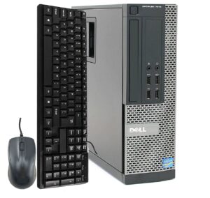 dell optiplex 7010 sff computer desktop pc, intel core i7 3.40ghz processor, 16gb ram, 512gb ssd drive, wifi & bluetooth, hdmi, nvidia gt 1030 2gb ddr5, windows 10 (renewed)