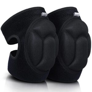 monbessi knee pads gardening, unisex-adult work knee pads suitable for garden, house cleaning, construction work, flooring kneepads with thick eva foam padding