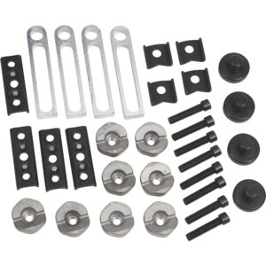 klutch welding table workhold accessory base kit 32-pcs.