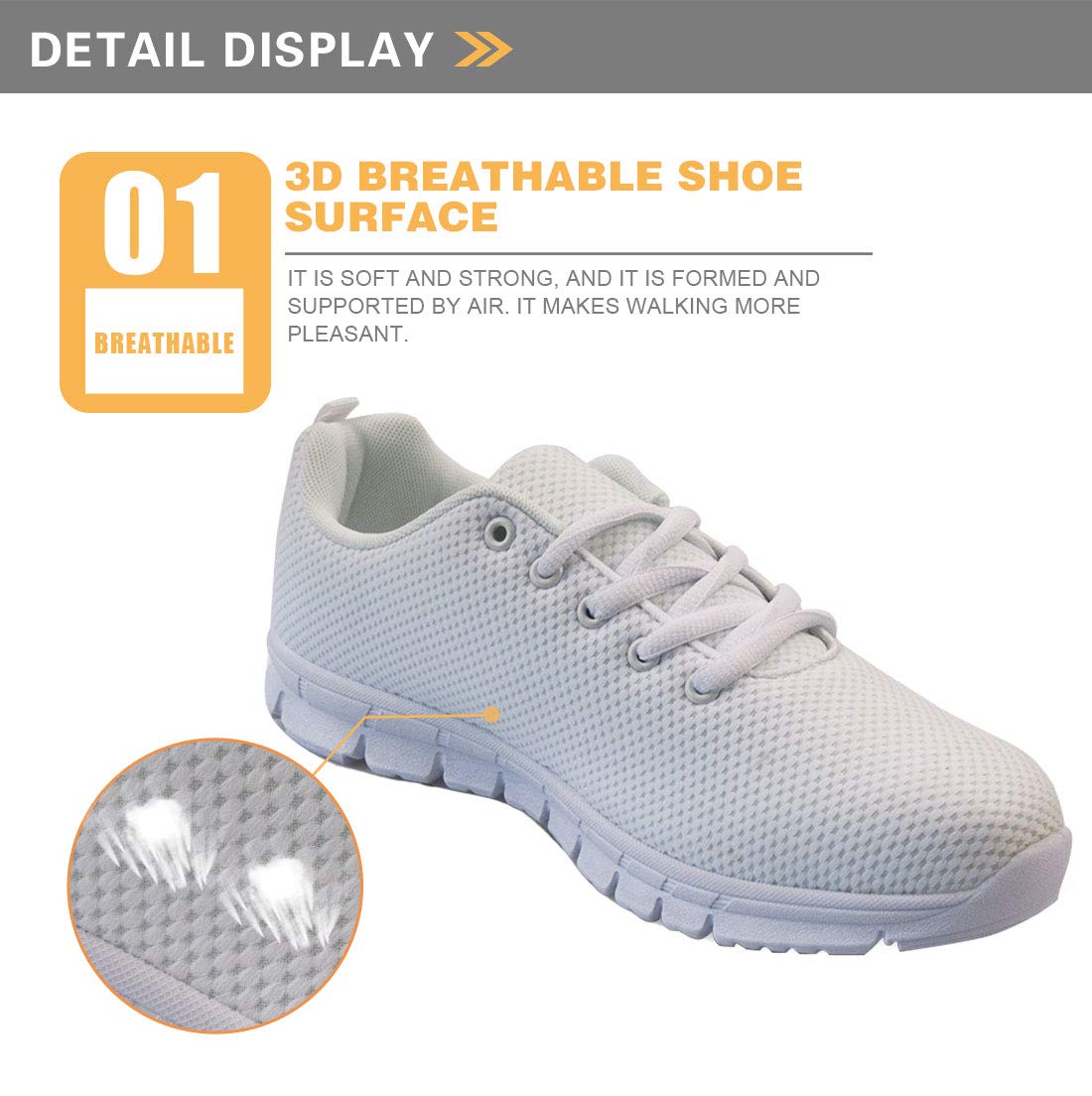 TOADDMOS Music Note Black White Women's Work Shoes Lace Up Sneaker Casual Outdoor Gym Running Walking Fitness Sneaker for Ladies Girls