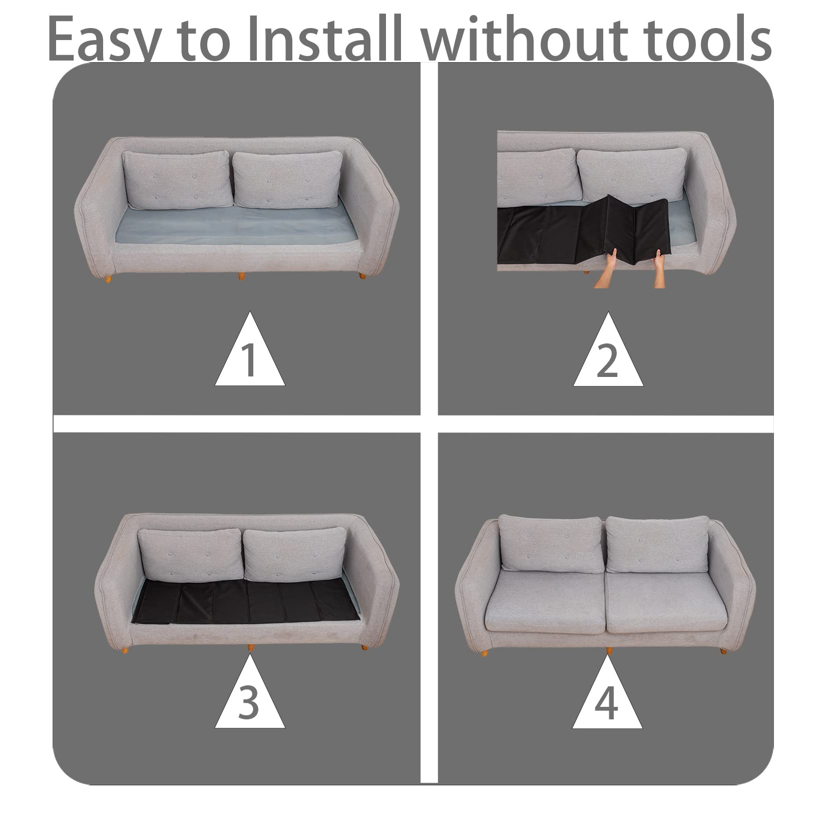 Noble Realm Sagging Sofa Support Board in Bundle of 44" & 66" in Special Price!