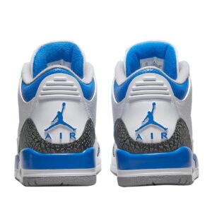 Nike Men's Air Jordan 3 Retro Racer Blue, White/Black/Cement Grey/Racer, 10