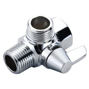 Shower Arm Diverter Valve for Hand Showerhead, Chrome