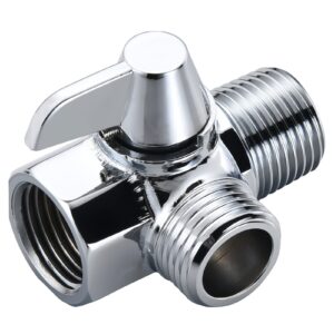 Shower Arm Diverter Valve for Hand Showerhead, Chrome