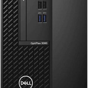 Dell OptiPlex 3080 Small Form Factor Desktop 4TB SSD 64GB RAM Extreme (Intel Core i9-10900 Processor Turbo Boost to 5.20GHz, 64 GB RAM, 4 TB SSD, Win 10 Pro) SFF PC Business Computer