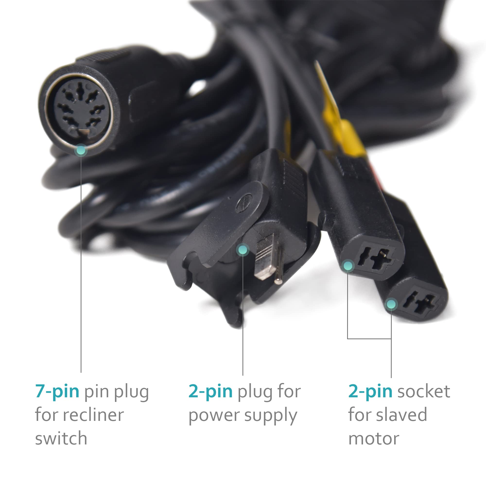 Okin Refined-R Model JLDQ-12 & JLDQ.12.157.333W Power Recliner Motor Lift Chair Actuator Replacement