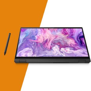 2021 LENOVO IdeaPad Flex5 14" Touchscreen 2-in-1 Laptop AMD Ryzen 5 5500U 6 Cores 16GB RAM DDR4 256GB SSD Radeon Graphics HDMI USB-C Fingerprit Windows 10 w/RATZK 32GB USB Drive and Pen