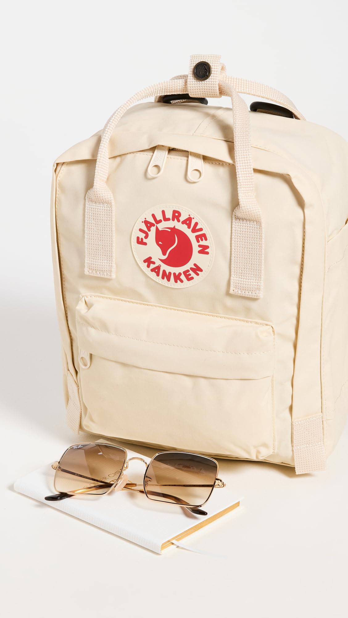 Fjallraven Women's Kanken Mini Backpack, Light Oak, Tan, One Size