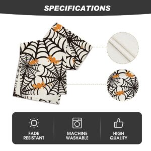 Artoid Mode Spider Web Table Runner, Halloween Holiday Kitchen Dining Table Decoration for Indoor Outdoor Home Party Decor 13 x 72 Inch