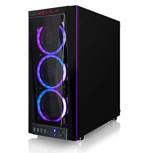 CLX Set Gaming Desktop - Liquid Cooled AMD Ryzen 9 5900X 3.7GHz 12-Core Processor, 32GB DDR4 Memory, GeForce RTX 3060 12GB GDDR6 Graphics, 500GB SSD, 4TB HDD, WiFi, Windows 11 Home 64-bit, Black