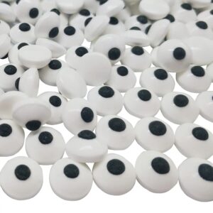 1 Bottle Candy Eyeballs Eyes Cake Cupcake Toppers Cookie Decorations Edible Dessert Sprinkles for Halloween Christmas Cake Cupcakes Decoration