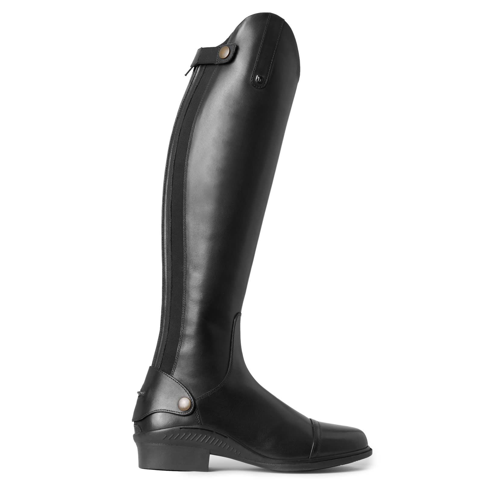 HORZE Geneve Young Rider Tall Boots - Black - 6S/XW