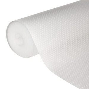 Stockroom Plus Clear Plastic Shelf Liner, Non-Adhesive Roll for Kitchen, Fridge, Pantry, Drawers (12 in x 20 Ft)