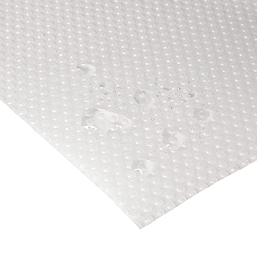 Stockroom Plus Clear Plastic Shelf Liner, Non-Adhesive Roll for Kitchen, Fridge, Pantry, Drawers (12 in x 20 Ft)