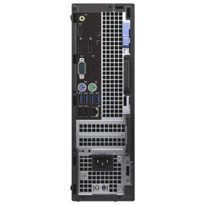 Dell Optiplex 7040 SFF Business Desktop PC - 6th Gen Intel i5-6500 Quad Core - 8GB DDR4-256GB SSD - GeForce GT 1030 - Keyboard, Mouse Combo, USB WiFi, Windows 10 Professional (64-bit) (Renewed)