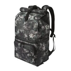 high sierra beach n chill cooler backpack, urban camo, one size