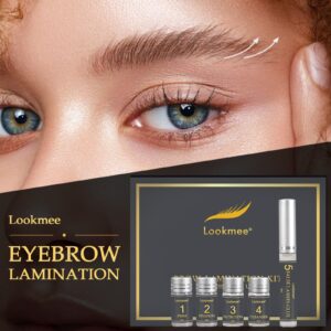 Lookmee Eyebrow Lamination Kit, Professional Instant Eyebrow Lift Kit, At Home DIY Long Lasting Eyebrow Perming Kit for Fuller and Messy Eyebrows