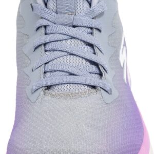 Skechers Women's GO Walk AIR 2.0-Quick Breeze Sneaker, Gray/Lavender, 9.5