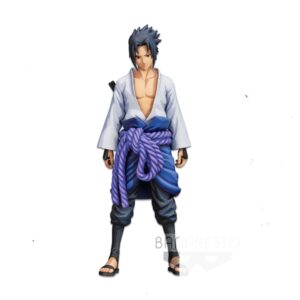 banpresto 18030 naruto shippuden grandista uchida sasuke manga dimensions figure