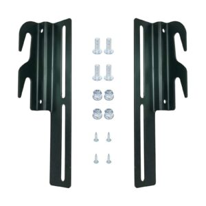 absok hook on bed frame brackets, 711 bolt-on to hook-on bed frame conversion brackets, 2pcs headboard hook set with hardware hook plate