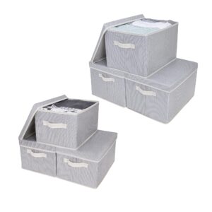 granny says bundle of 3-pack rectangle storage bins & 3-pack rectangle storage bins with lids