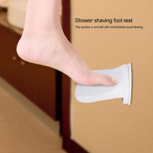 Shower Foot Rest for Shaving Legs, Bathroom Pedal with Suction Cup Shower Shaving Legs Aid No Drilling Pedicure Foot Rest for Lacing Up Shoes, Washing Feet