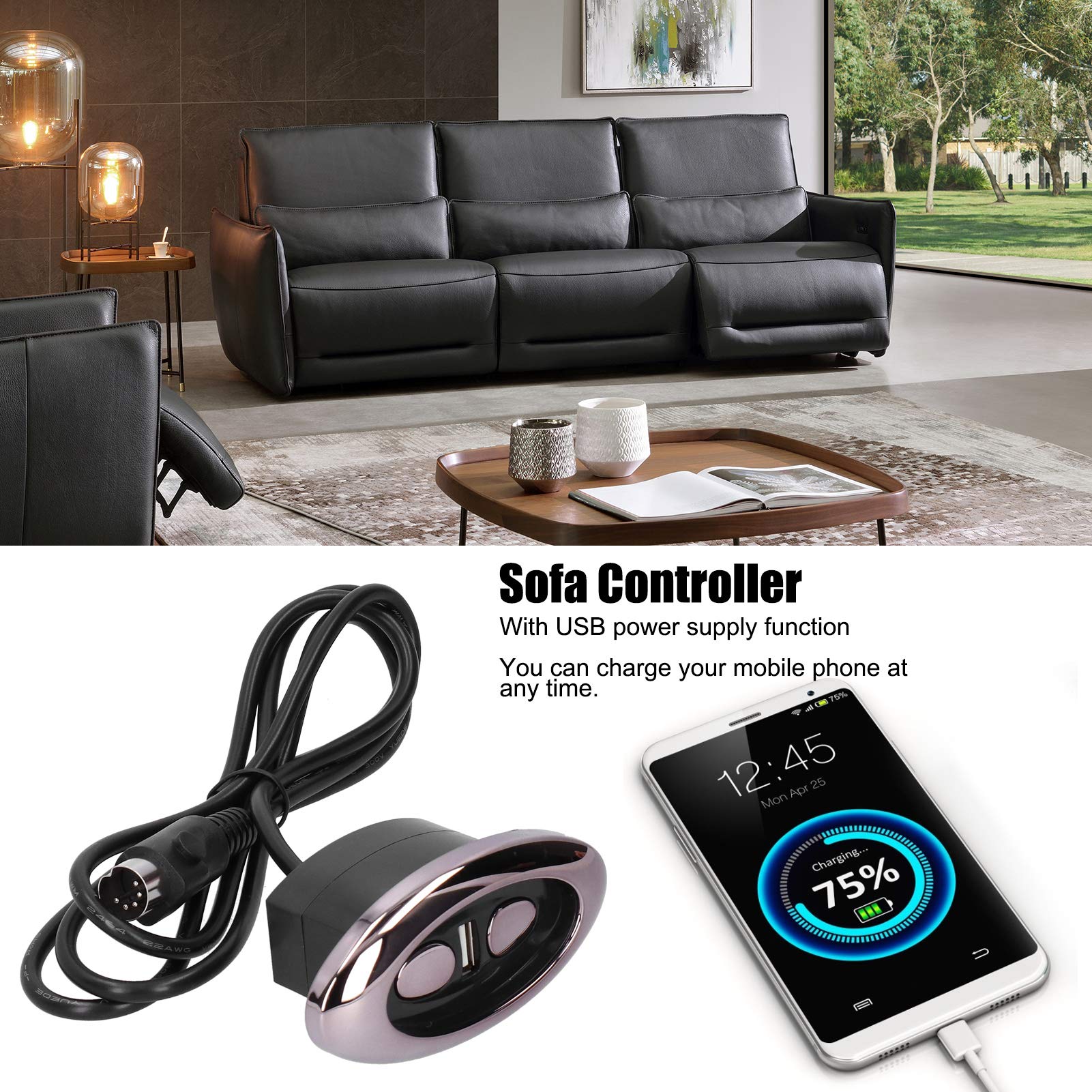 Recliner Controller, Sofa Chair Recliner Hand Controller Electric Sofa Controller Recliner Sofa Recliner Chair for Kitchen