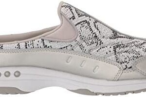 Easy Spirit Women's TRAVELTIME419 Mule, Grey 50, 8 X-Wide