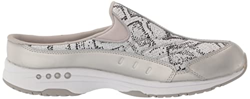 Easy Spirit Women's TRAVELTIME419 Mule, Grey 50, 8 X-Wide