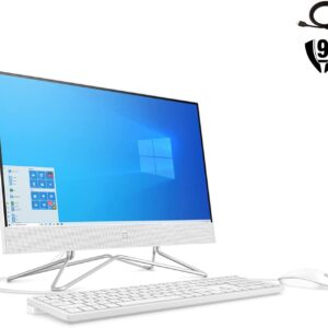 HP 22-DF 21.5-Inch Full HD WLED All-in-One PC Intel Celeron G5900T 4GB 256GB SSD Win 10 (White)