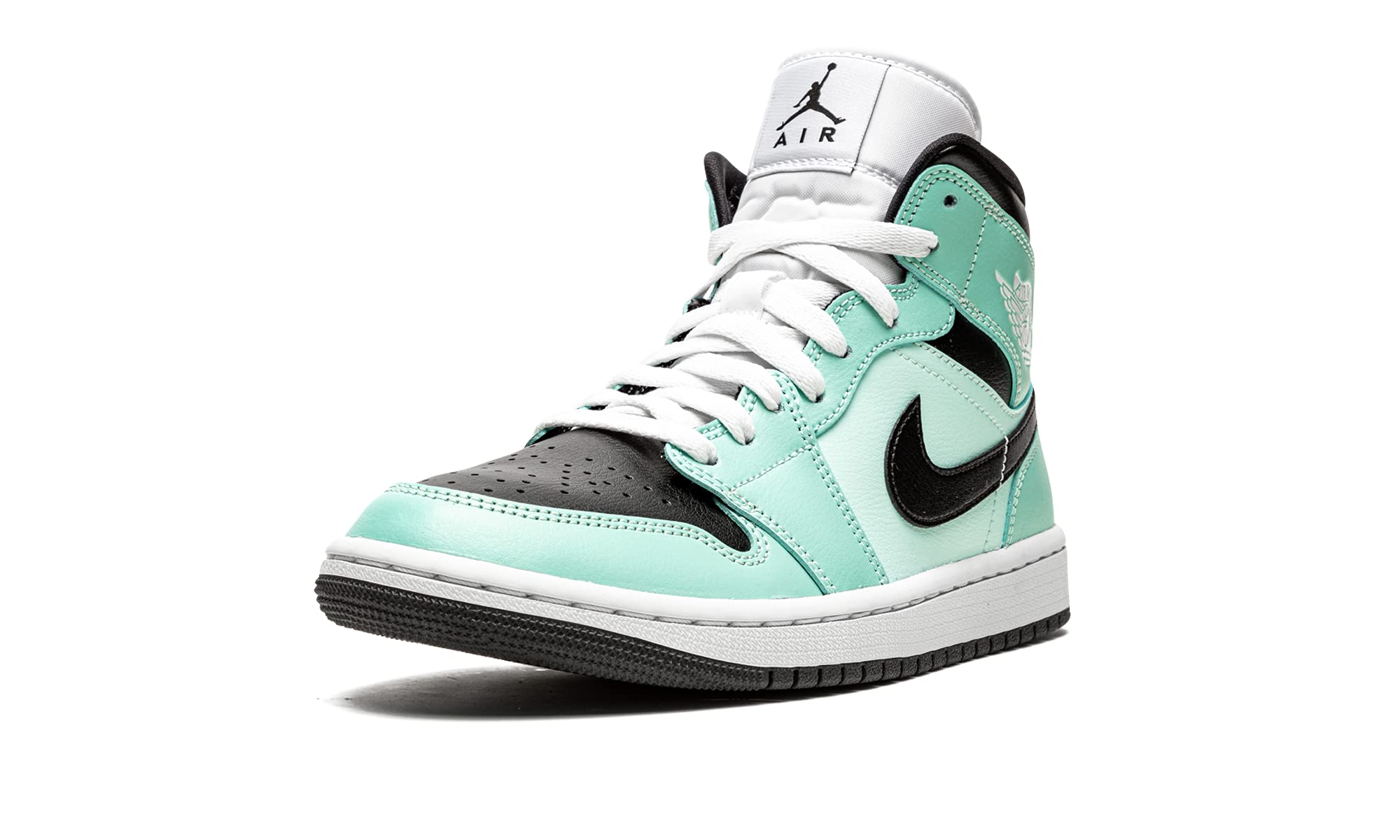 Jordan Womens WMNS Air 1 MID BQ6472 300 Aqua Black - Size 10W