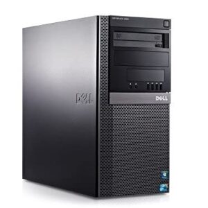 dell optiplex 960, intel core 2 quad q9400 2.66ghz, 8gb ddr3, 1tb hd, radeon 5450 graphics, windows 10 (renewed)