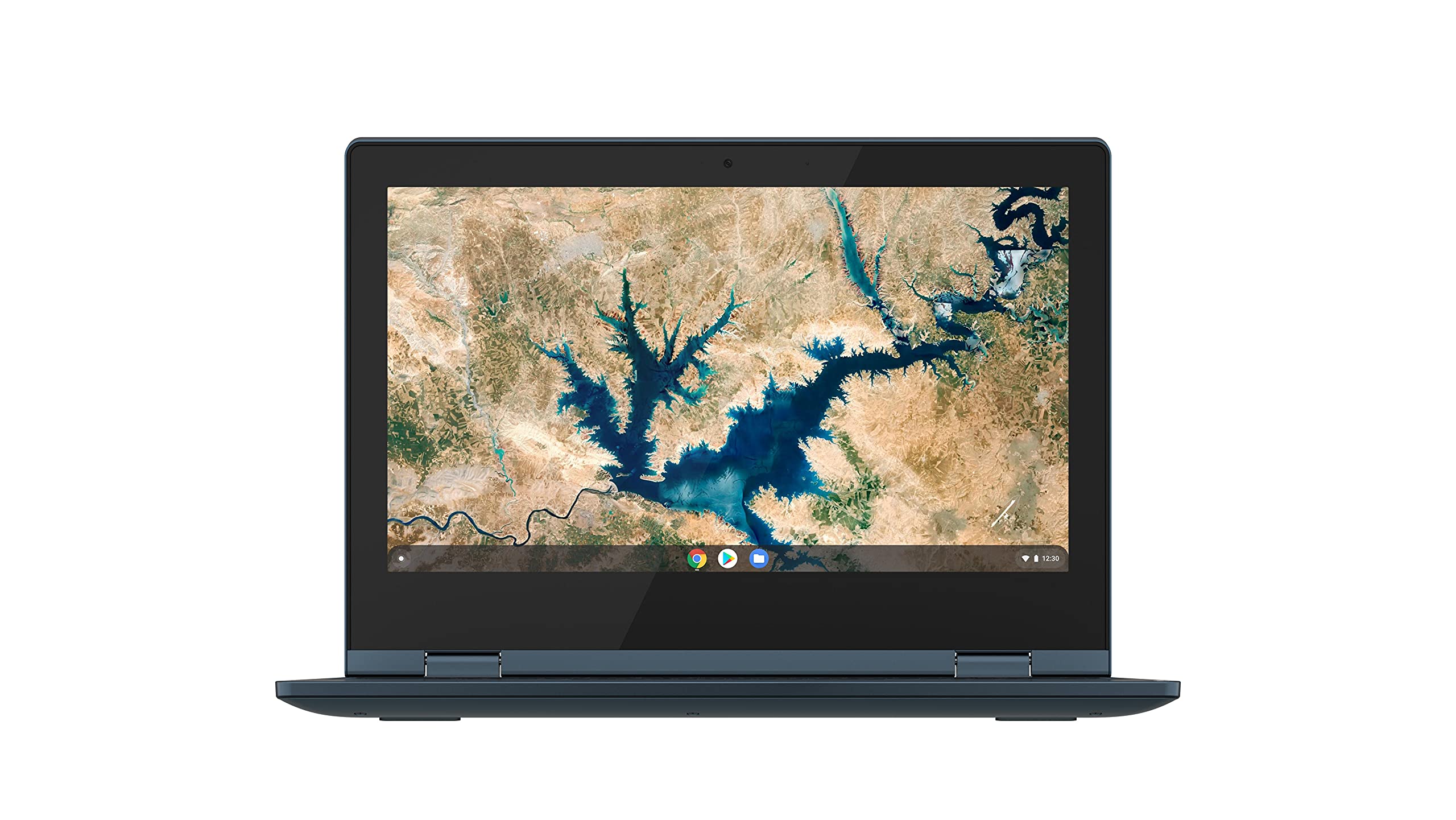 Lenovo Chromebook Flex 3 11.6" HD Touchscreen 2-in-1 Laptop Computer PC, Intel Celeron N4020, 4GB DDR4, 32GB eMMC, Intel UHD 600, 802.11ac, Bluetooth, Webcam, Chrome OS, Blue, 64GB ABYS MicroSD Card