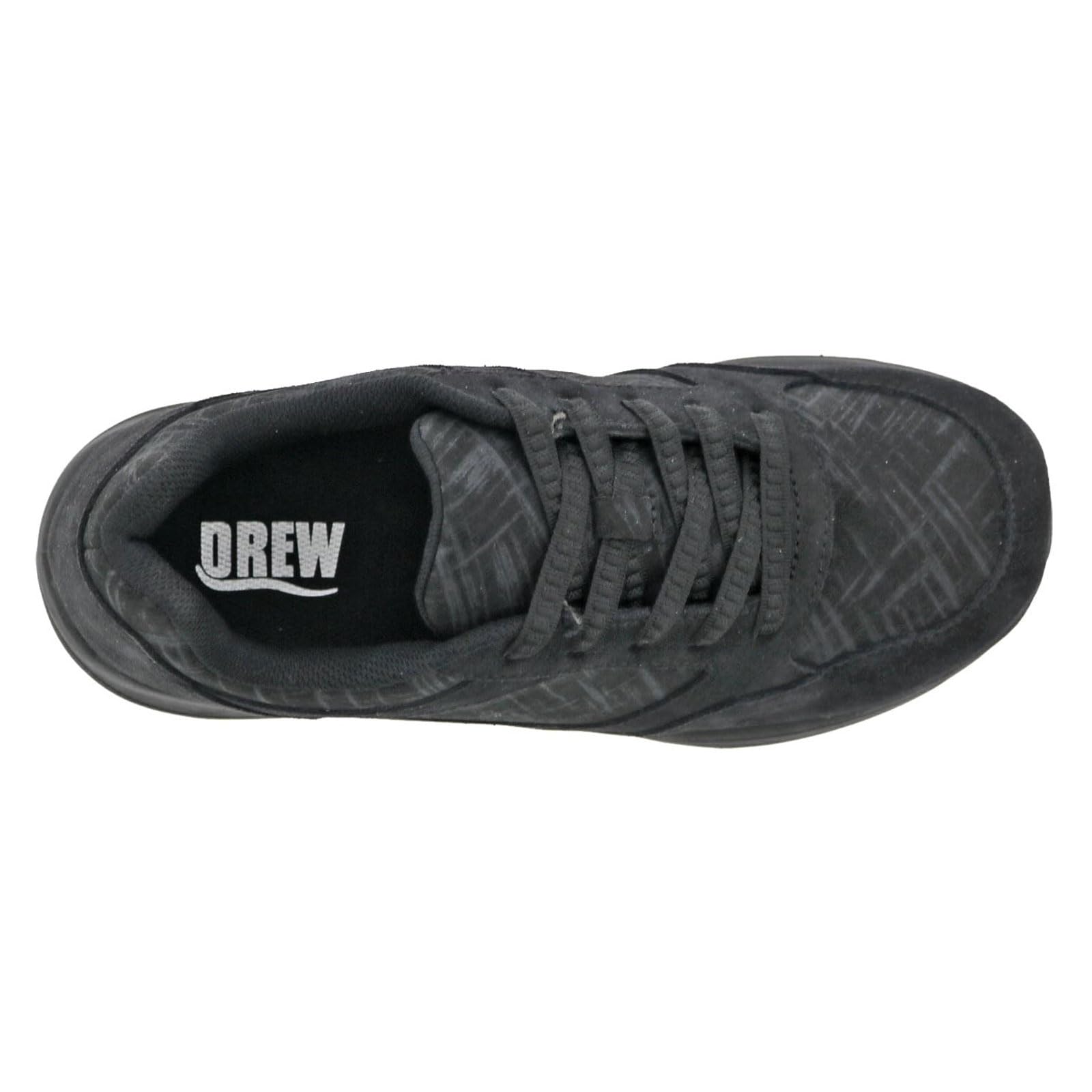 Drew Women's Chippy Casual Shoe, Black Combo, 9.5 X-Wide (2E)