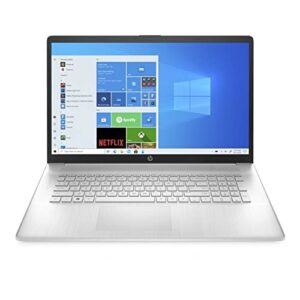 2022 hp 17.3" hd+ display home and business laptop pc amd athlon silve dual-core 3050u processor amd radeon graphics 8gb ram ddr4 512gb nvme ssd wifi ax usb c hdmi bt windows 10 home w/ accessories