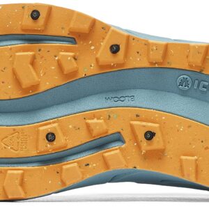 Icebug Womens Arcus BUGrip GTX Trail Running Shoe with Carbide Studded Traction Sole, Cloud Blue, L10.5