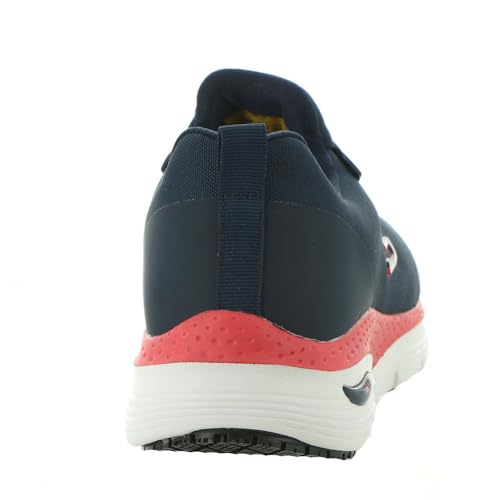 Skechers Arch Fit SR - Evzan Alloy Toe Navy/Pink 10 B (M)