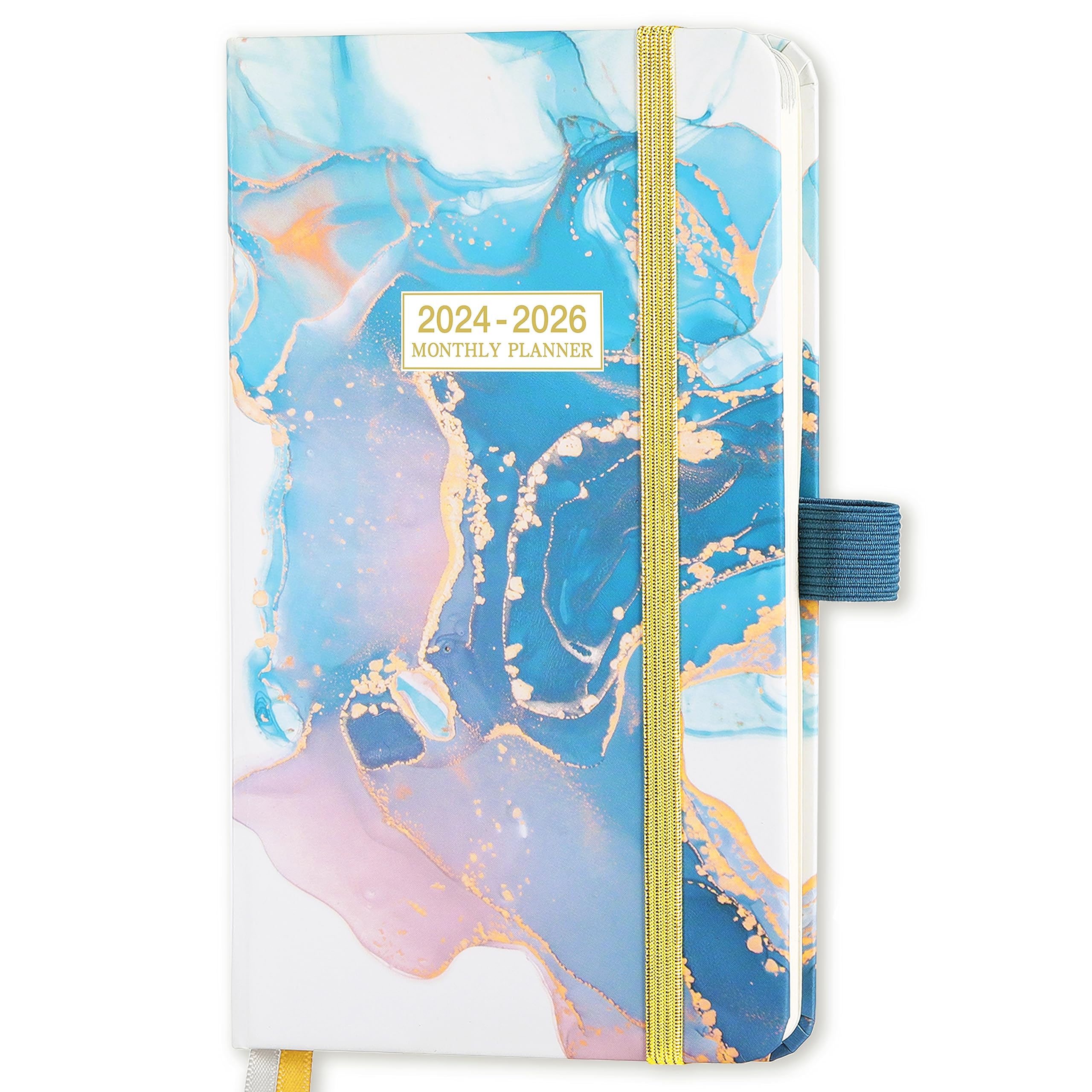 2024-2026 Pocket Planner - Monthly Pocket Planner (36-Month) with 63 Notes Pages, Jan. 2024 - Dec. 2026, 6.6" x 3.9", 3 Year Monthly Planner 2024-2026