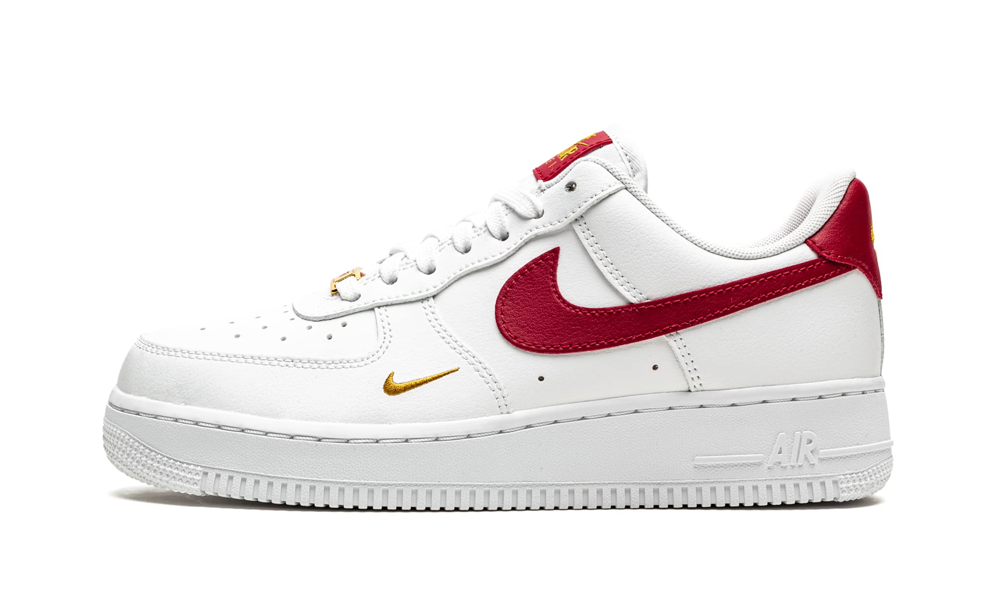 Nike Womens WMNS Air Force 1 Low Essential CZ0270 104 White/Gym Red - Size 7W