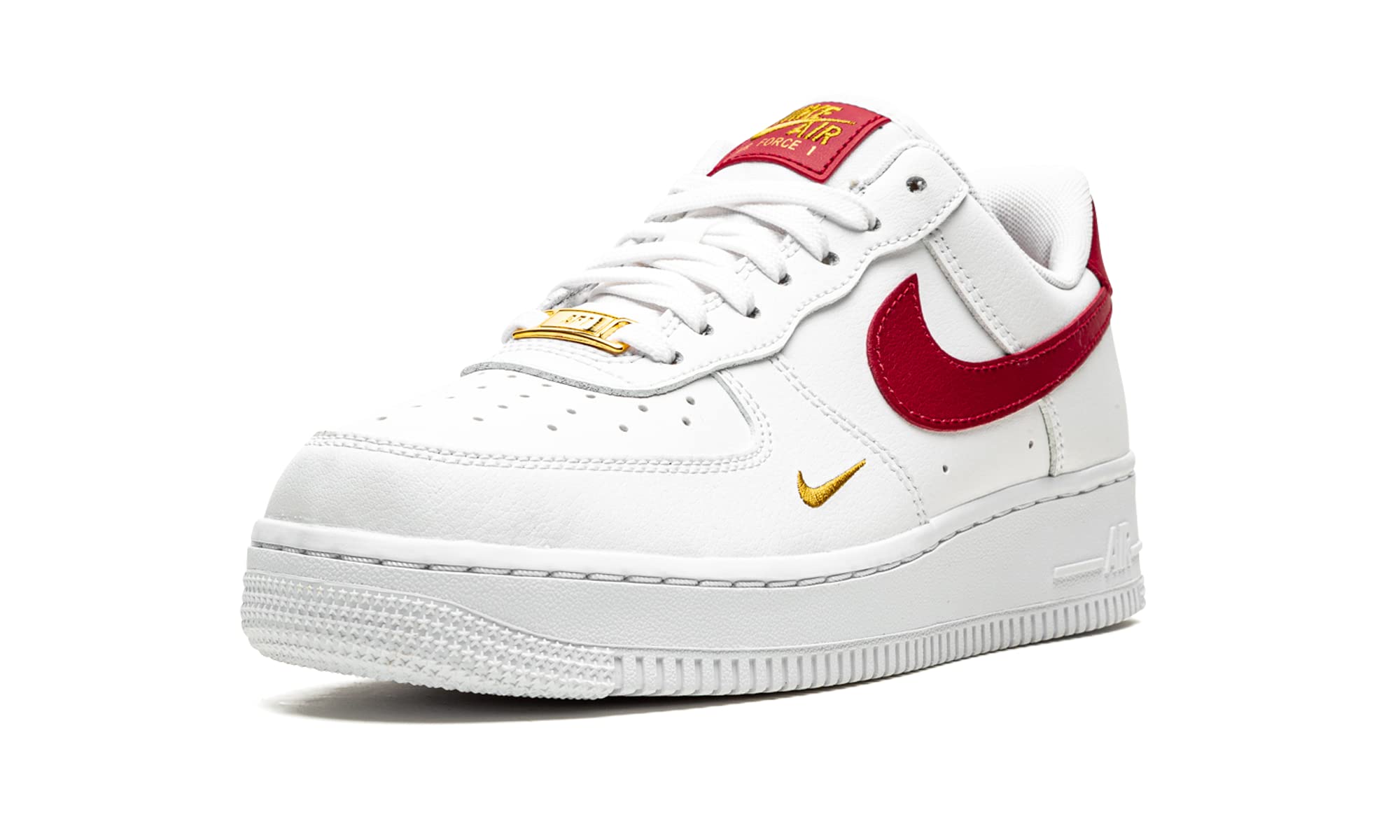 Nike Womens WMNS Air Force 1 Low Essential CZ0270 104 White/Gym Red - Size 7W