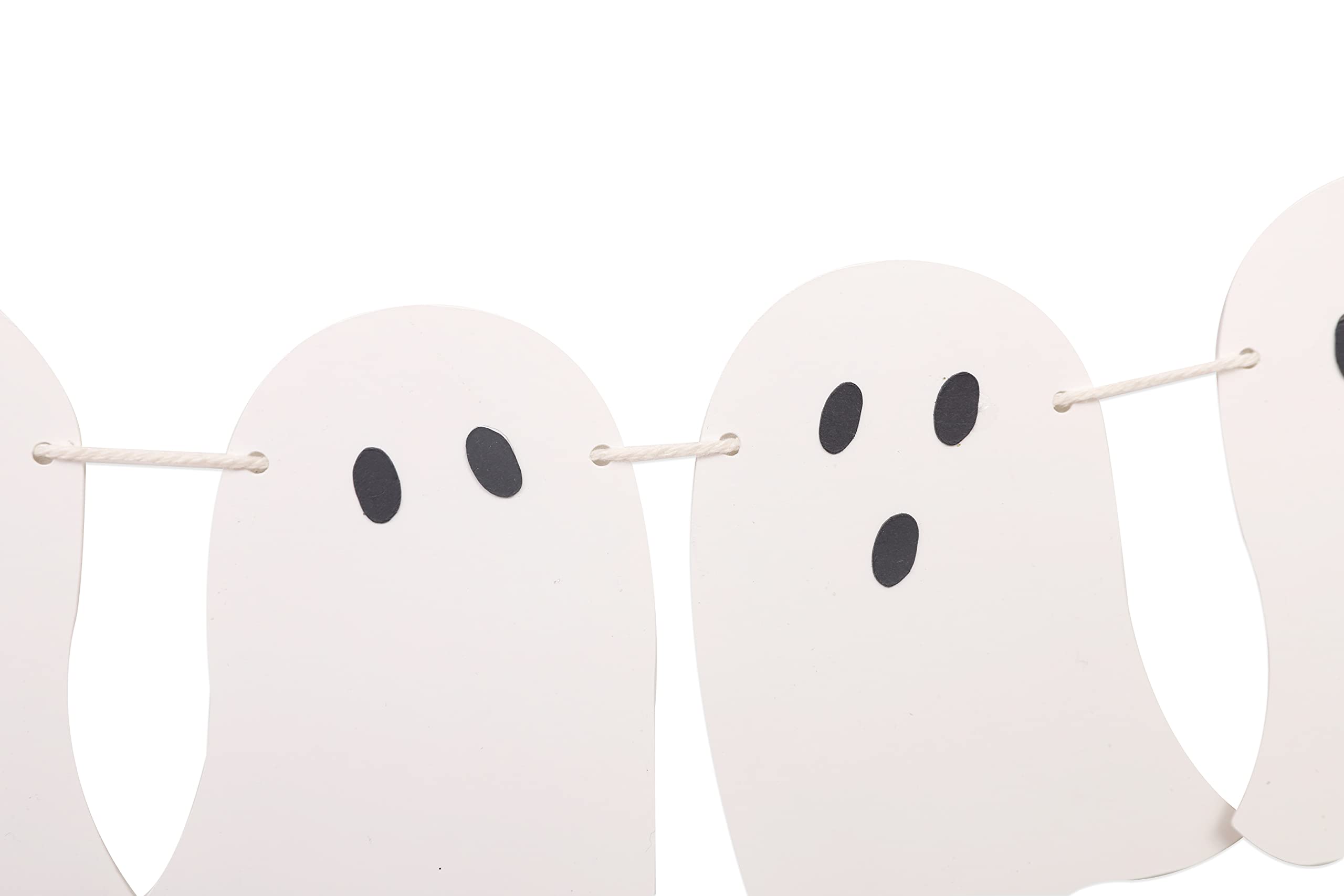 Halloween Ghost Garland - Scary Halloween Decoration, Ghost Banner, Halloween Decorations Indoor, Haunted House Decoration(16 pcs)