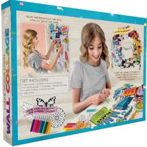 Hapinest DIY Wall Collage Picture Arts and Crafts Kit for Teen Girls Gifts Ages 10 11 12 13 14 Years Old and Up Bedroom Dorm Room Aesthetic Décor